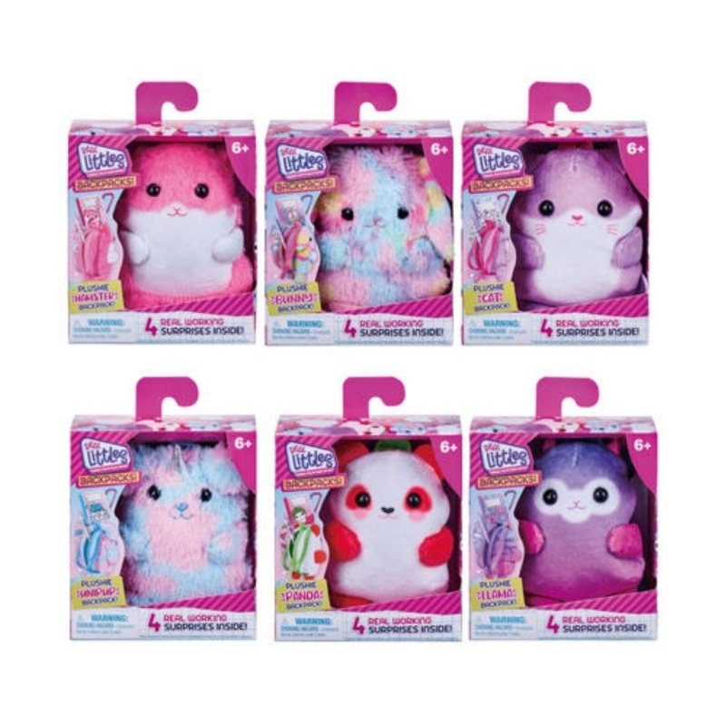 Real Littles S7 Plushie Pet Backpack Single | Shopee Malaysia