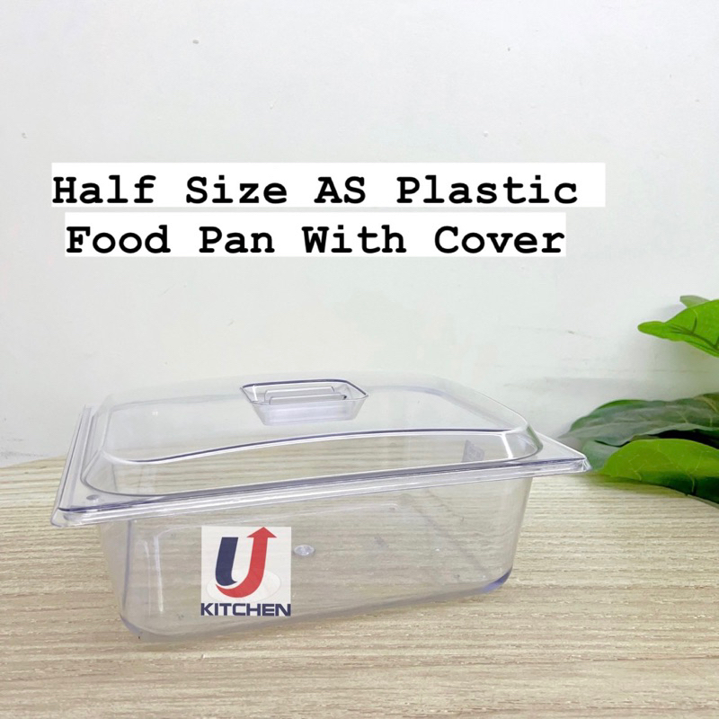 AS Plastic Half Size Food Pan With Cover / Bekas Lauk Penutup / Bekas ...