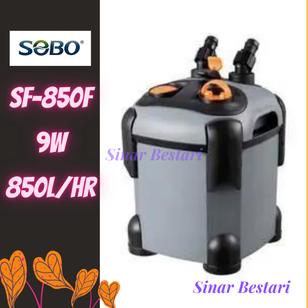 Sobo External Canister Filter UV SF-650F,SF-850F, SF-1000F ,SF-1200F ...