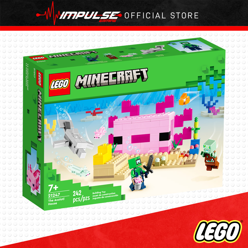 LEGO 21247 The Axolotl House | Shopee Malaysia