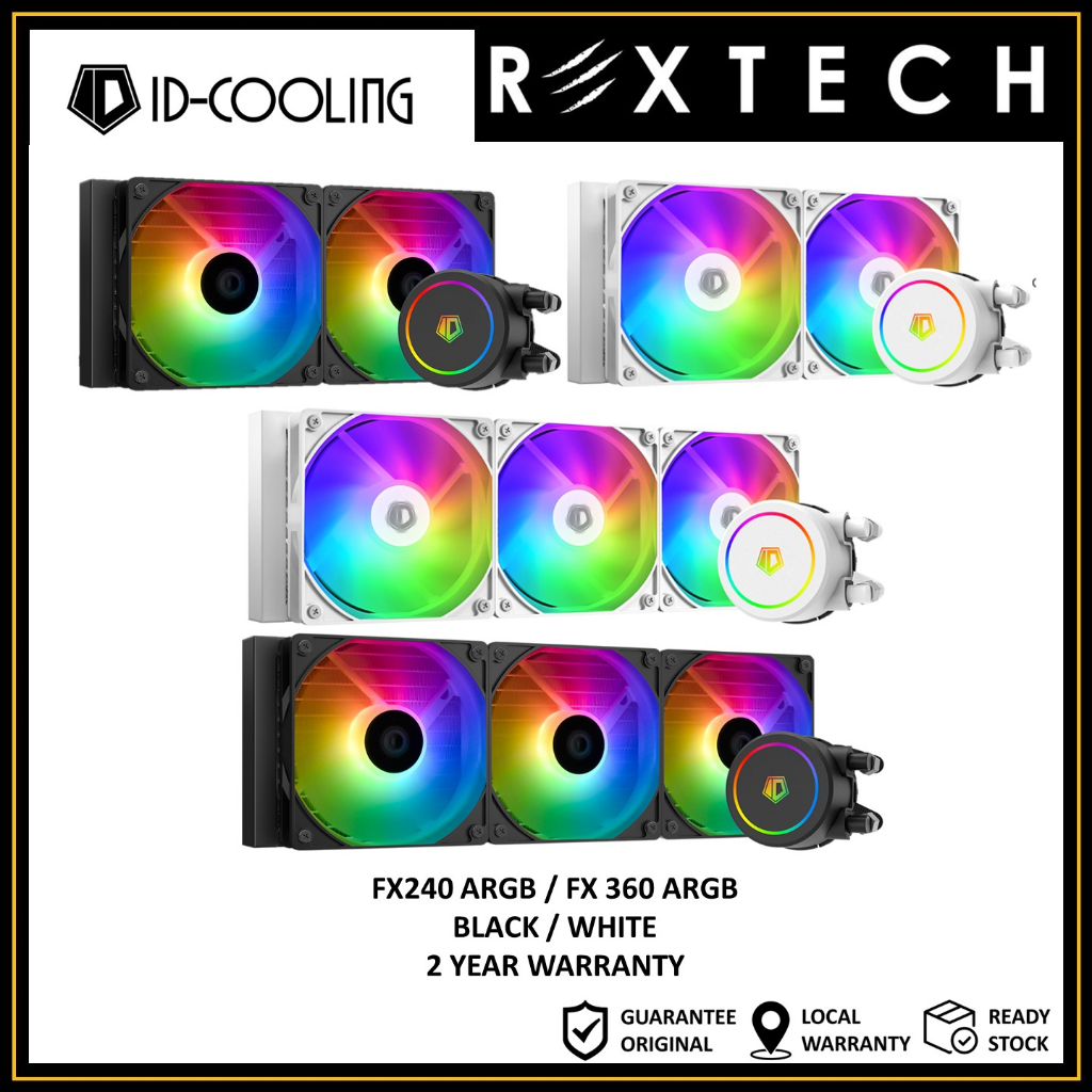 ID-COOLING FX240 ARGB / FX360 ARGB AIO LIQUID COOLER | Shopee Malaysia