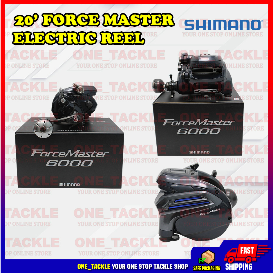 20' Shimano force master 6000 electric reel original | Shopee Malaysia