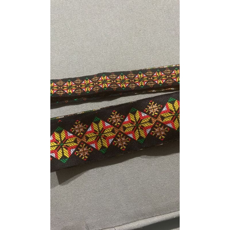 [New pattern] Embroidery Lace Linangkit Pattern Sabahan Costume ...