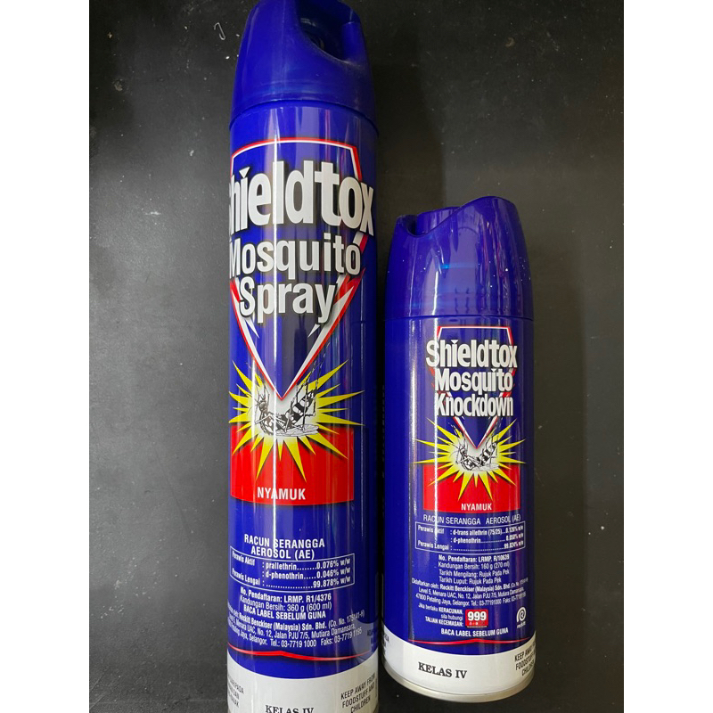 Shieldtox Mosquito Spray Aerosol (600ml/270ML) | Shopee Malaysia