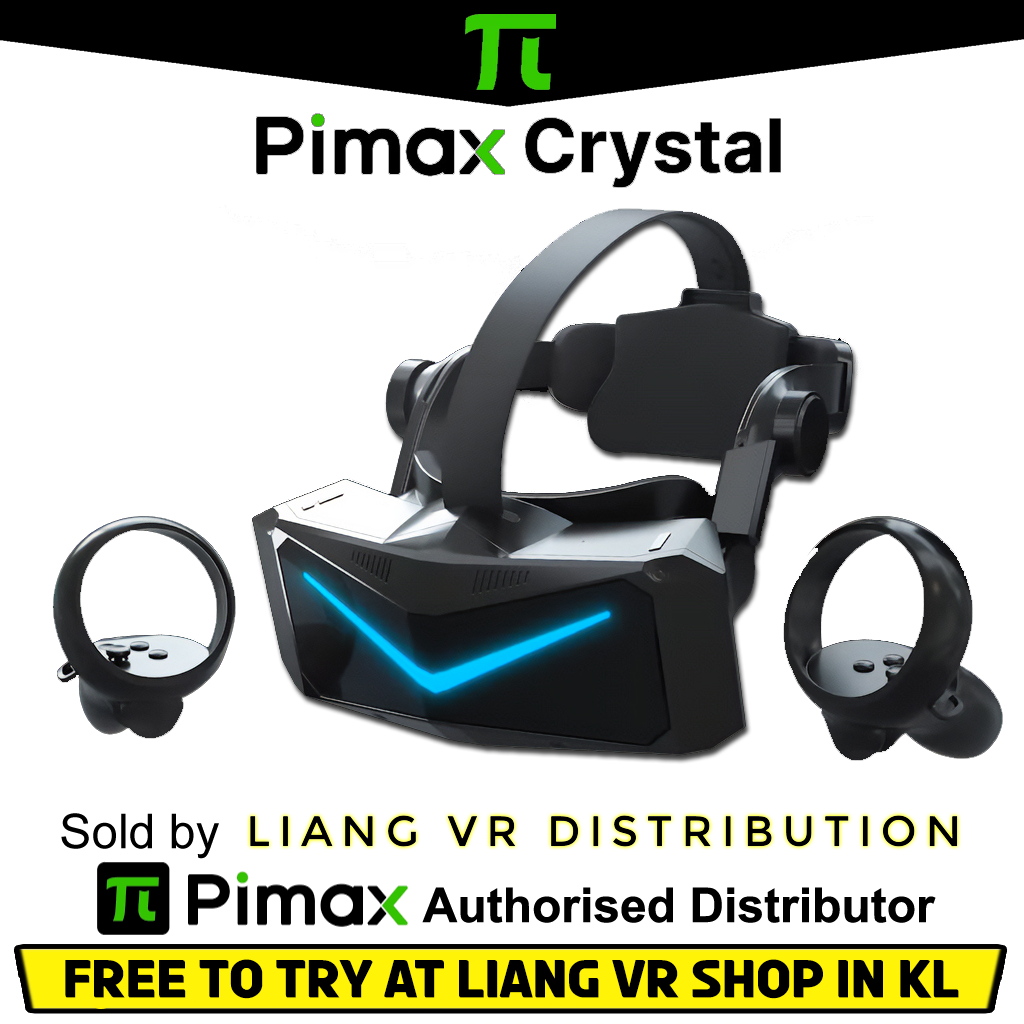 Pimax Crystal / Crystal Light QLED VR Headset (Require Pimax Prime ... Pimax Crystal / Crystal Light QLED VR Headset (Require Pimax Prime ...