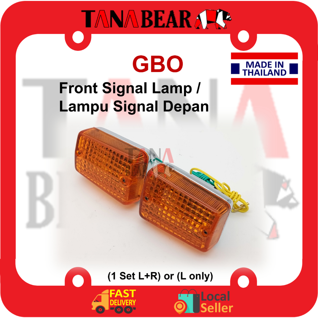Lampu Signal Depan GBO Front Signal Lamp / Signal Light HONDA, (1 Pair ...