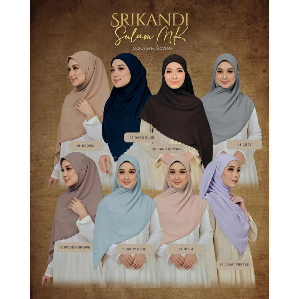 Maya Karin x SofeaRose Srikandi Sulam MK Long Shawl | Bawal Free Box | Shopee Malaysia