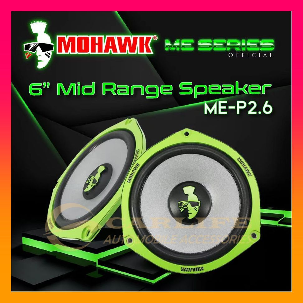Mohawk 6" Perodua Proton Plug & Play Mid bass Speaker | Shopee Malaysia