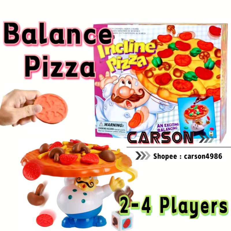 Balancing Pizza game family party boardgames | Shopee Malaysia