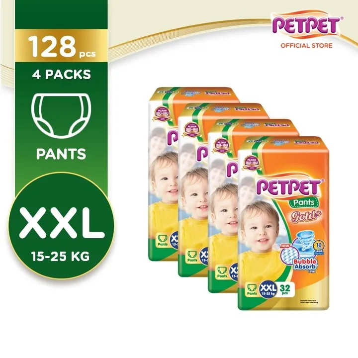 [NEW] PetPet Pants Gold+ Super Jumbo Pack XXL 4x32's | Shopee Malaysia