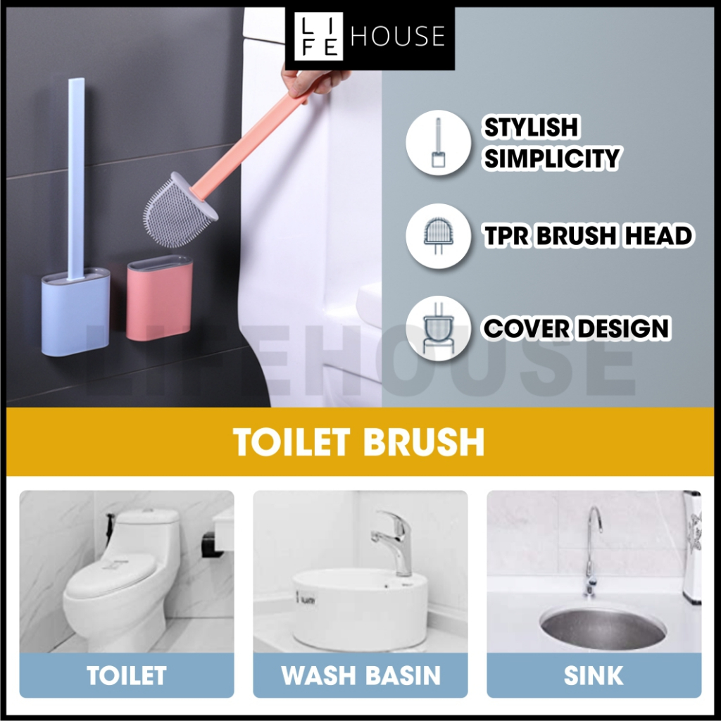 Toilet Crevice Brush Bathroom Cleaning Brush Berus Cuci Tandas Berus ...