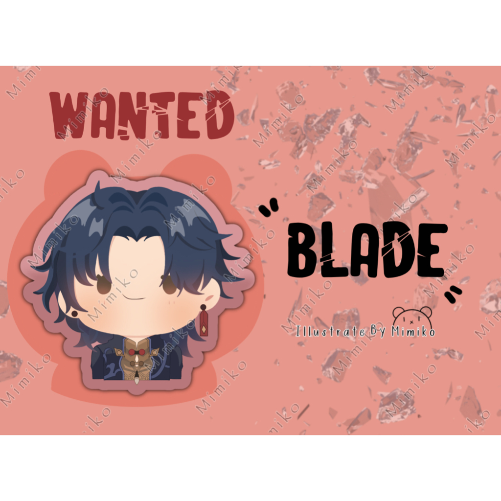 Honkai Star Rail Sticker Kafka Stelle Silver Wolf Blade Die Cut Sticker ...