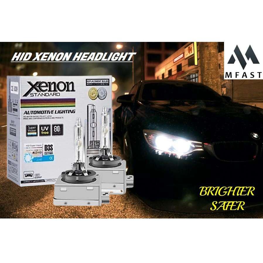 2Pcs Xenon HID Headlight / LED HEADLIGHT D1S D2S D2R D3S D4R D4S HID ...