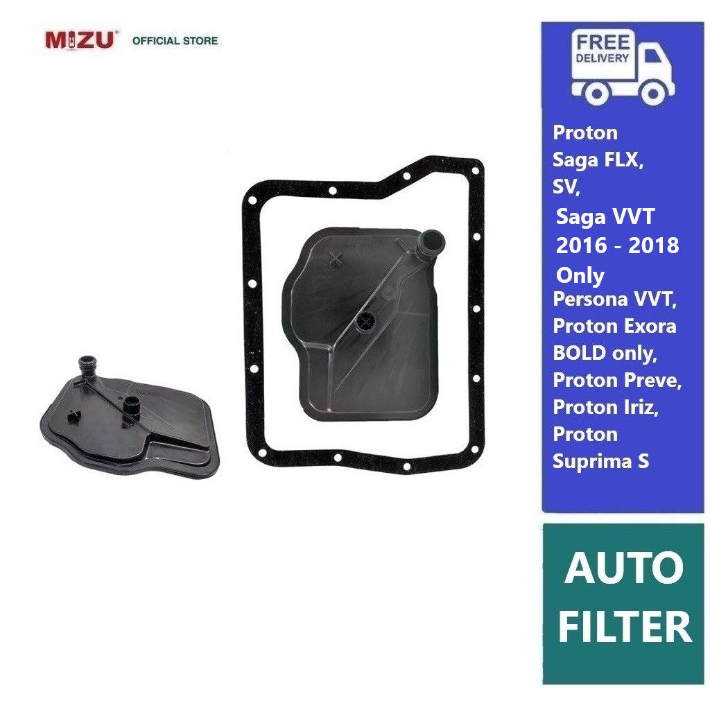 MIZU AUTO FILTER CVT FLX,EXORA BOLD,PREVE,IRIZ,SUPRIMA S,PERSONA VVT ...