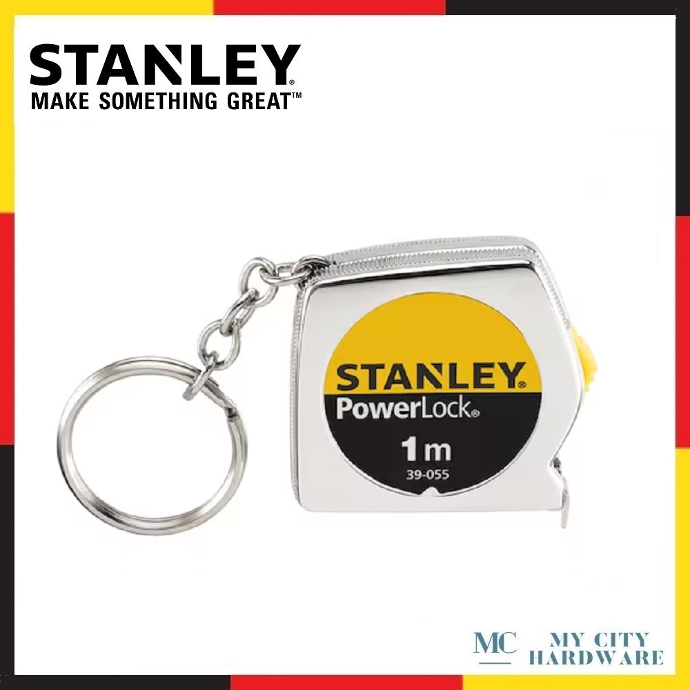 Stanley 0-39-055 Powerlock Key Ring Tape Measure 1M | Shopee Malaysia