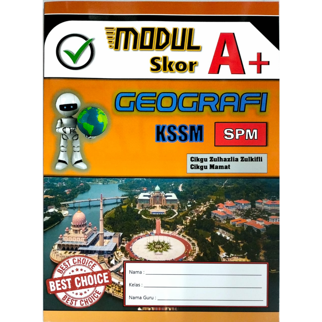 MODUL SKOR A+ KSSM SPM GEOGRAFI 2023 | Shopee Malaysia