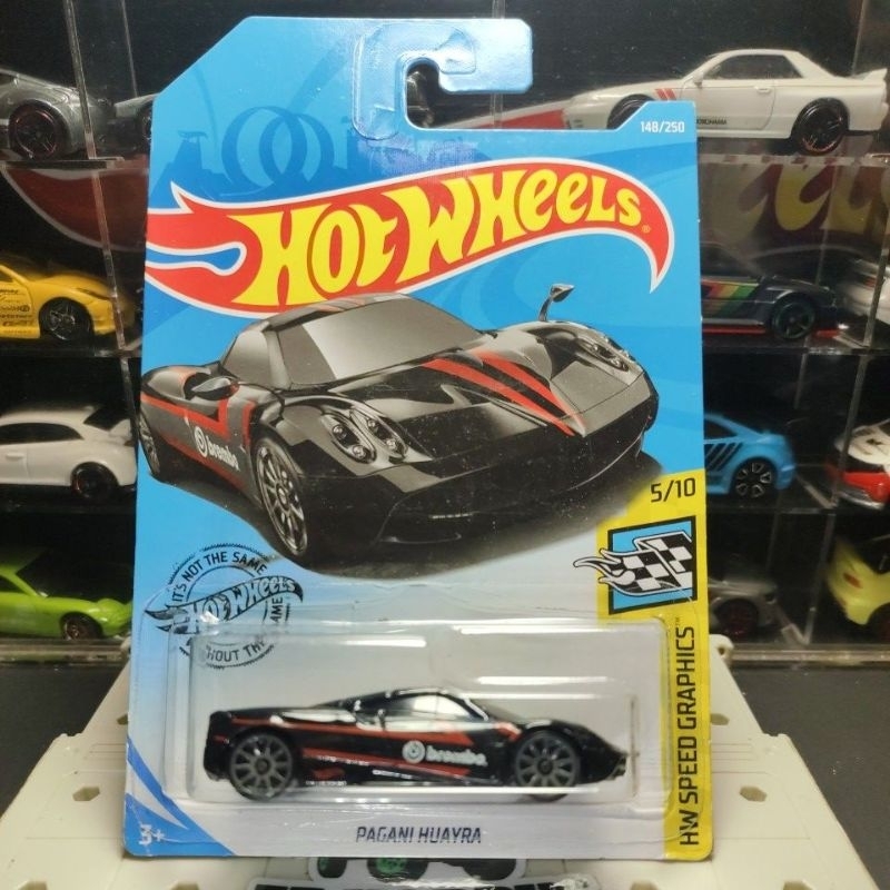 Hot Wheels 17 Pagani Huayra Roadster Shopee Malaysia