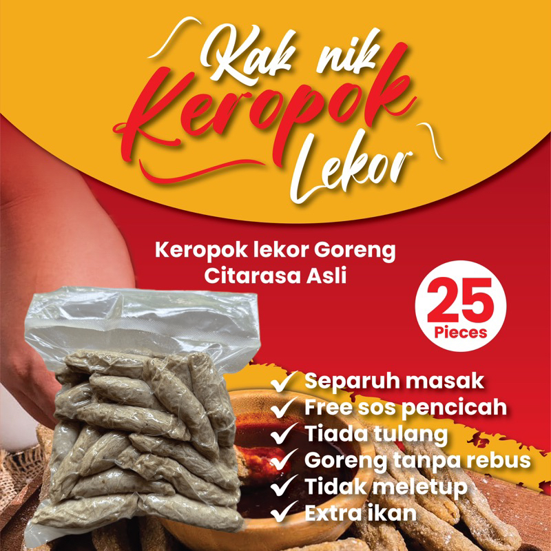 Keropok Lekor Goreng 500g | Shopee Malaysia