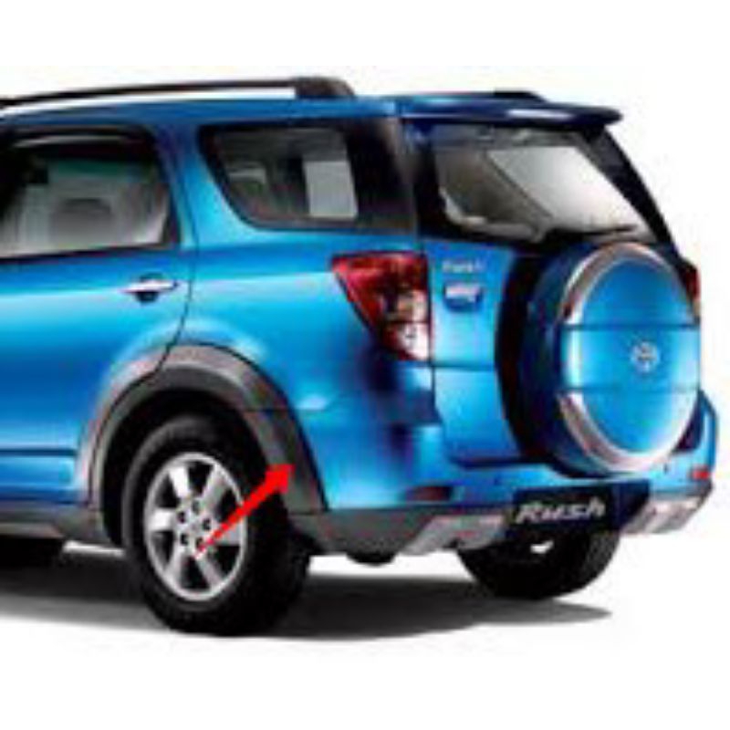 Toyota rush 2006-2010 over fender bumper belakang | Shopee Malaysia