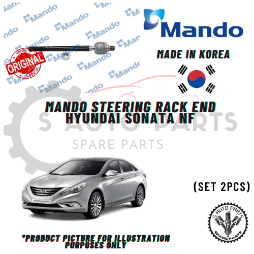 HYUNDAI SONATA NF RACK END BRAND 100% ORIGINAL MANDO MADE IN KOREA (SET ...