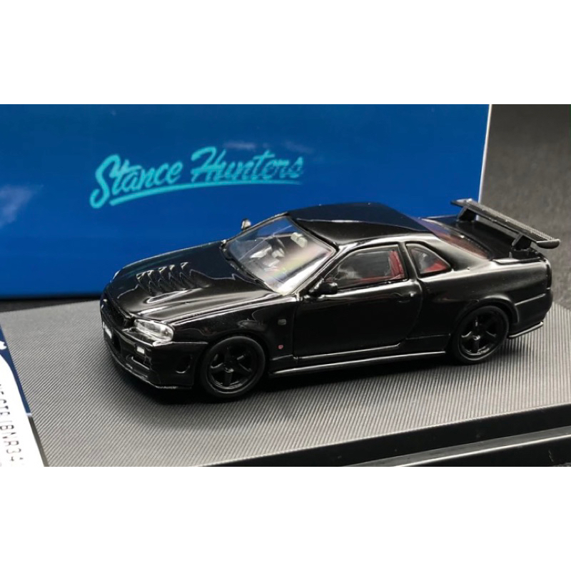 Stance Hunters 1:64 Nissan Skyline GTR R34 Z-Tune Black | Shopee Malaysia