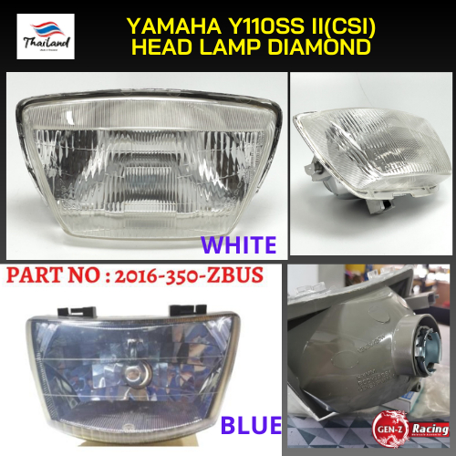 YAMAHA Y110 SS (SS2) HEAD LAMP SET (CSI) | Shopee Malaysia