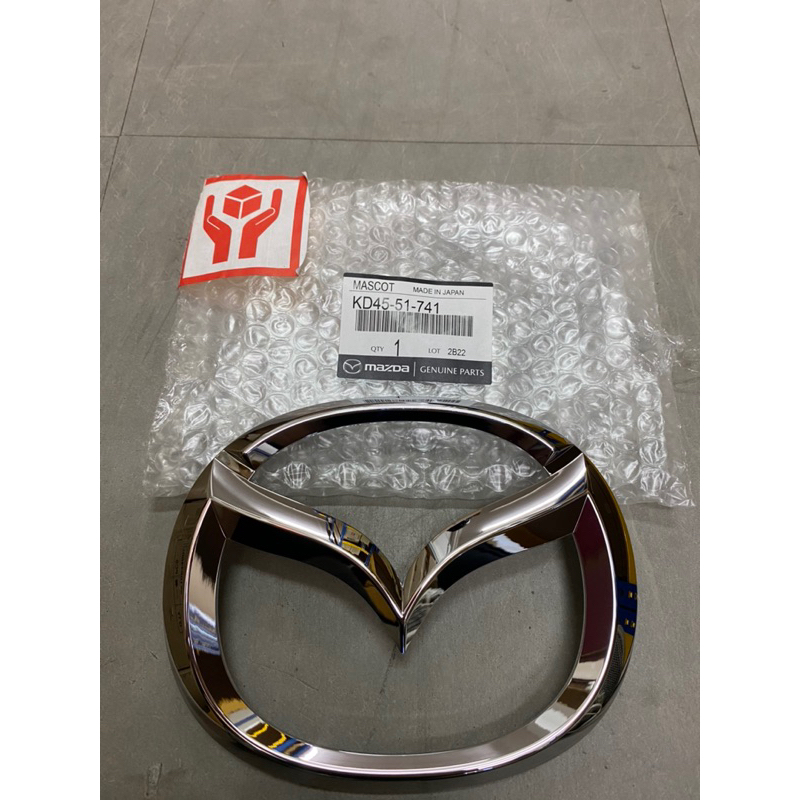 ORIGINAL MAZDA FRONT GRILLE LOGO EMBLEM | Shopee Malaysia