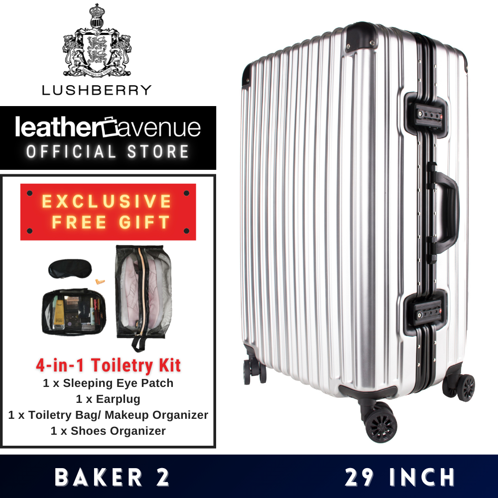 Lushberry BAKER 2 29 INCH Polycarbonate Aluminium Frame Travel Luggage ...