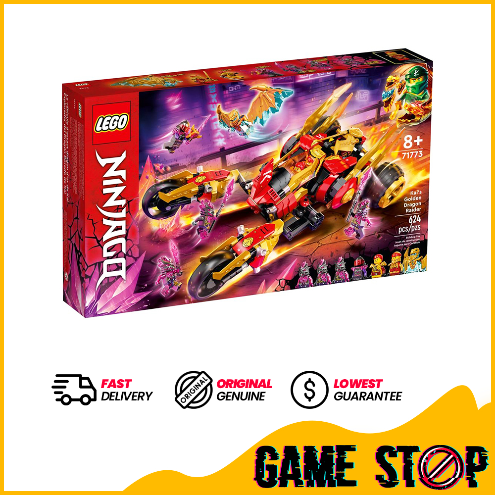 LEGO 71773 Ninjago - Kai’s Golden Dragon Raider | Shopee Malaysia
