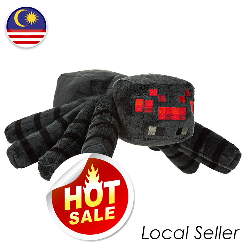 Minecraft Plush Soft Toys[spider] | Shopee Malaysia