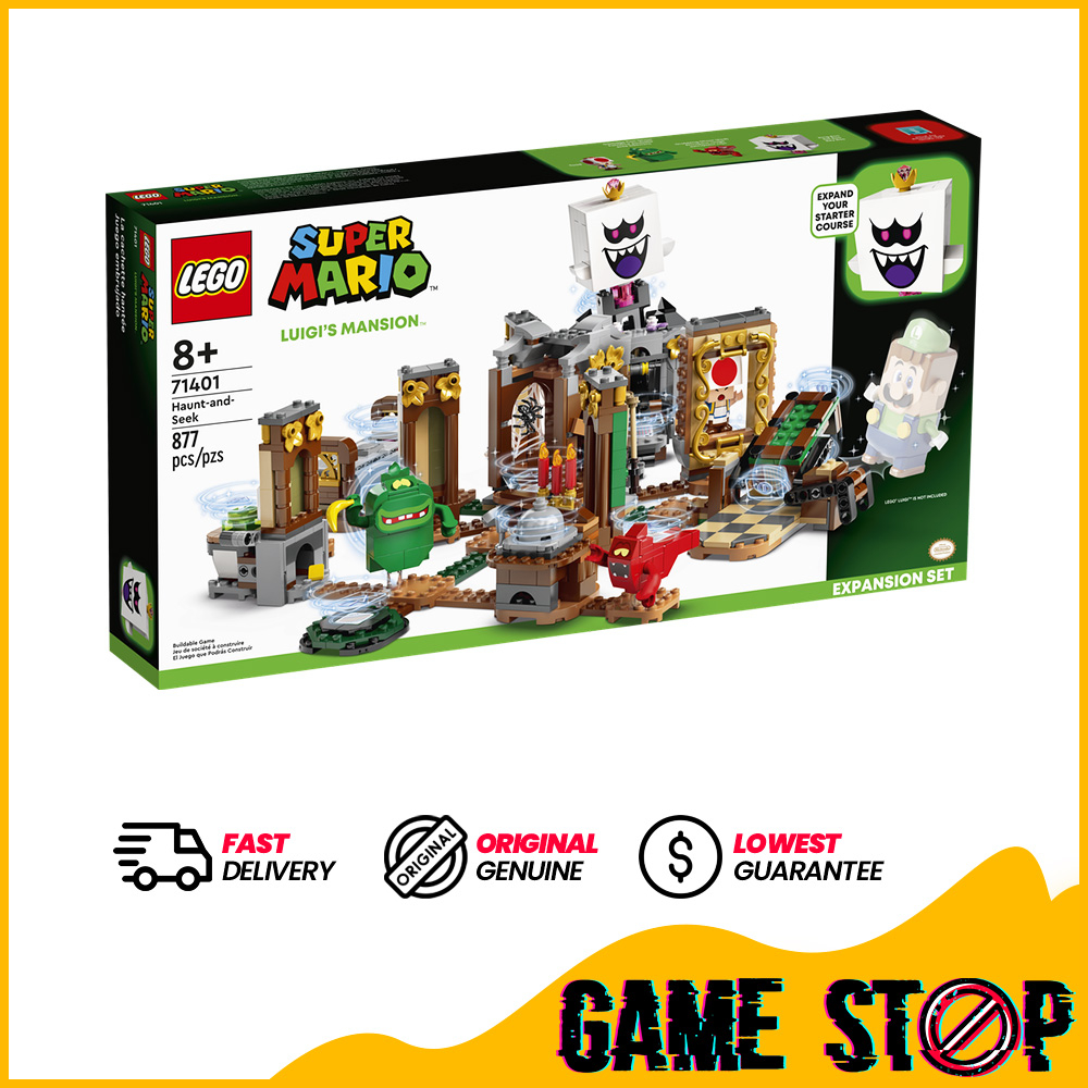 LEGO 71401 Super Mario - Luigi’s Mansion Haunt-and-Seek Expansion Set ...