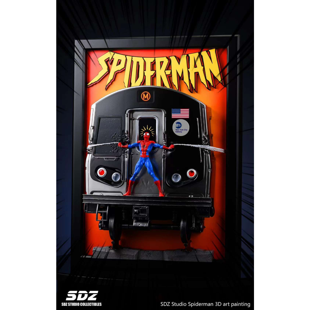 SDZ Studio - Marvel – Spiderman Resin Statue GK Figure Worldwide ...