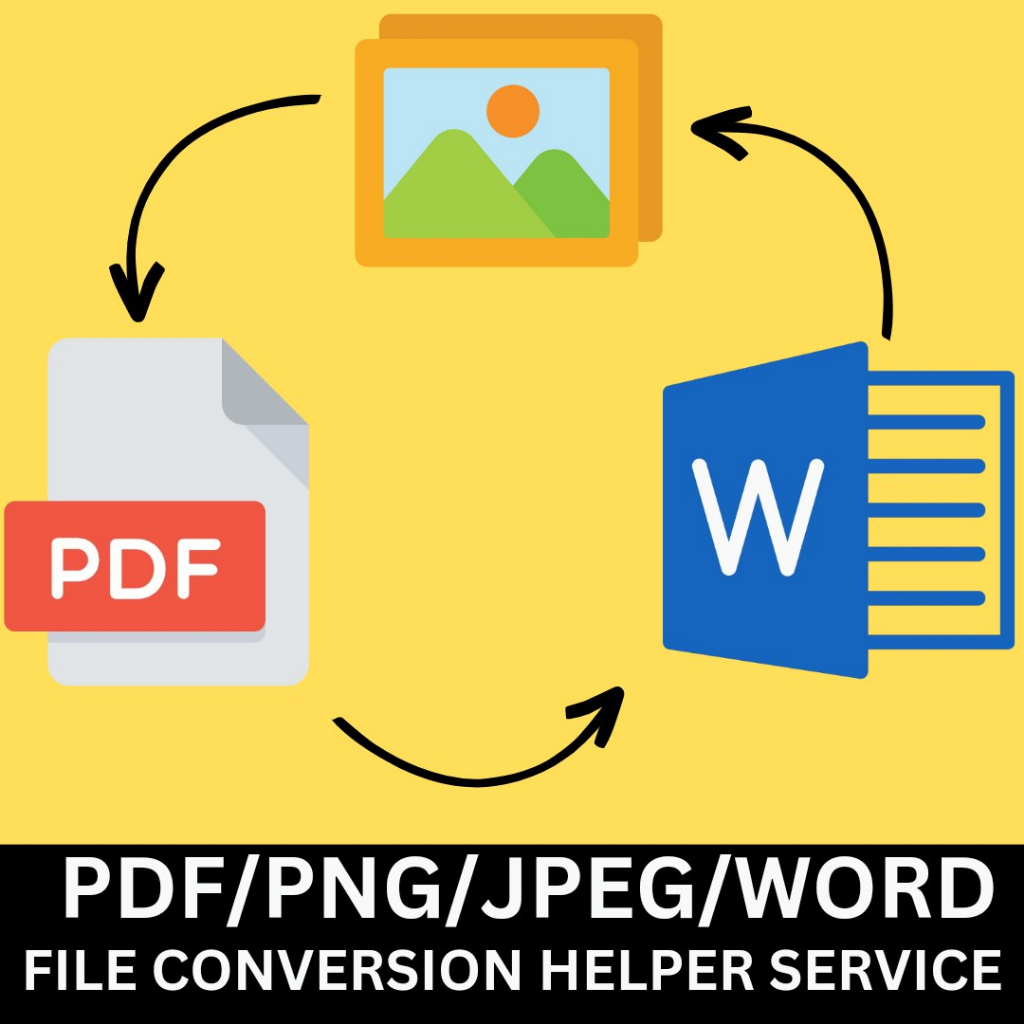 🔥PDF to Word | Word to PDF | JPG,PNG Convert Service | Shopee Malaysia