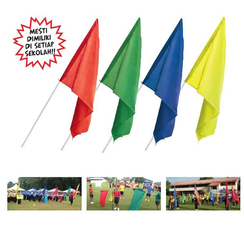 4 Colour Sport House Flags (12’s) | Shopee Malaysia