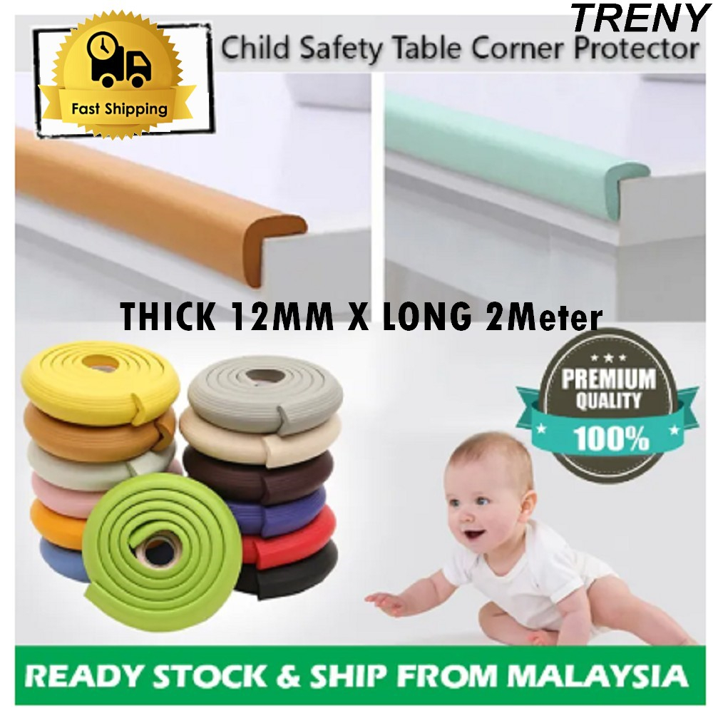 TRENY Baby Edge Protector Soft Rubber Hurt Prevention Edge Corner ...