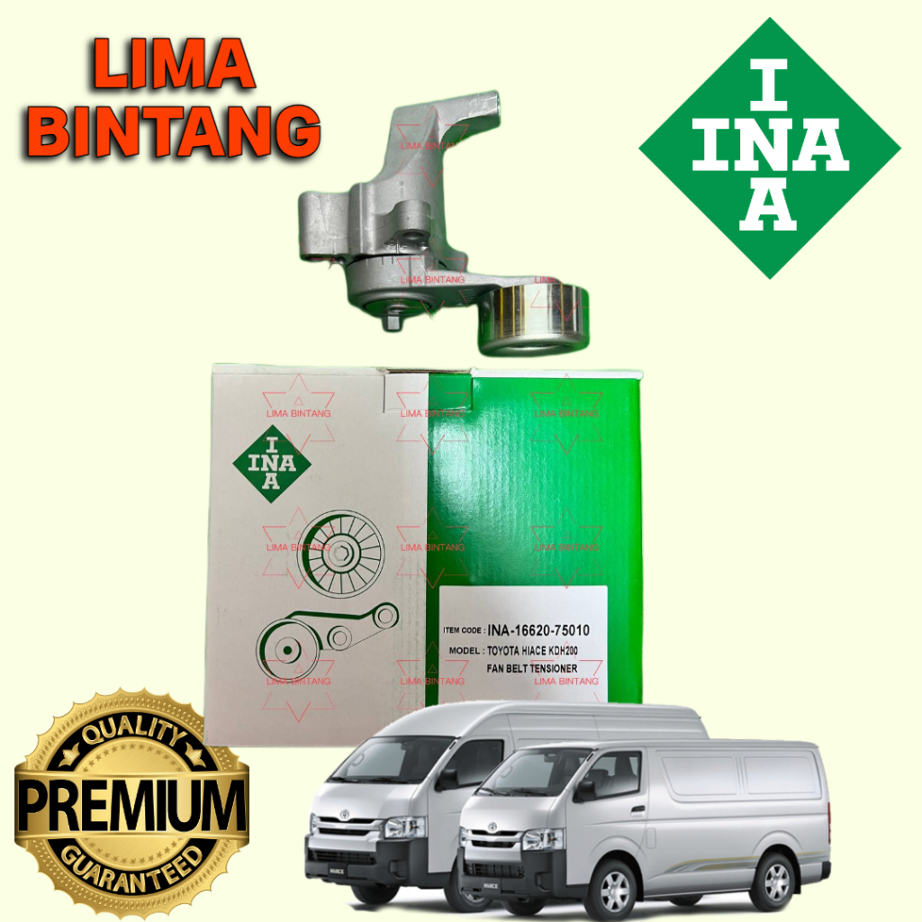 INA FAN BELT TENSIONER TOYOTA HIACE KDH200 ORIGINAL EQUITMENT ...