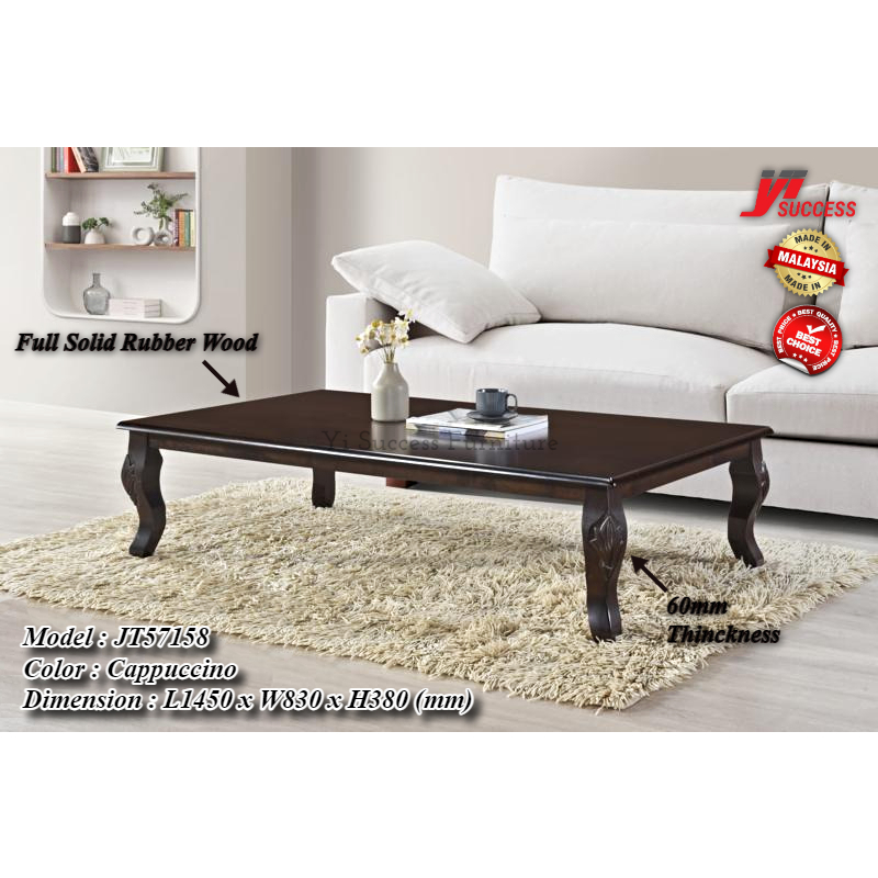 Yi Success Classic Design Full Solid Japanese Table / Meja Jepun Solid ...