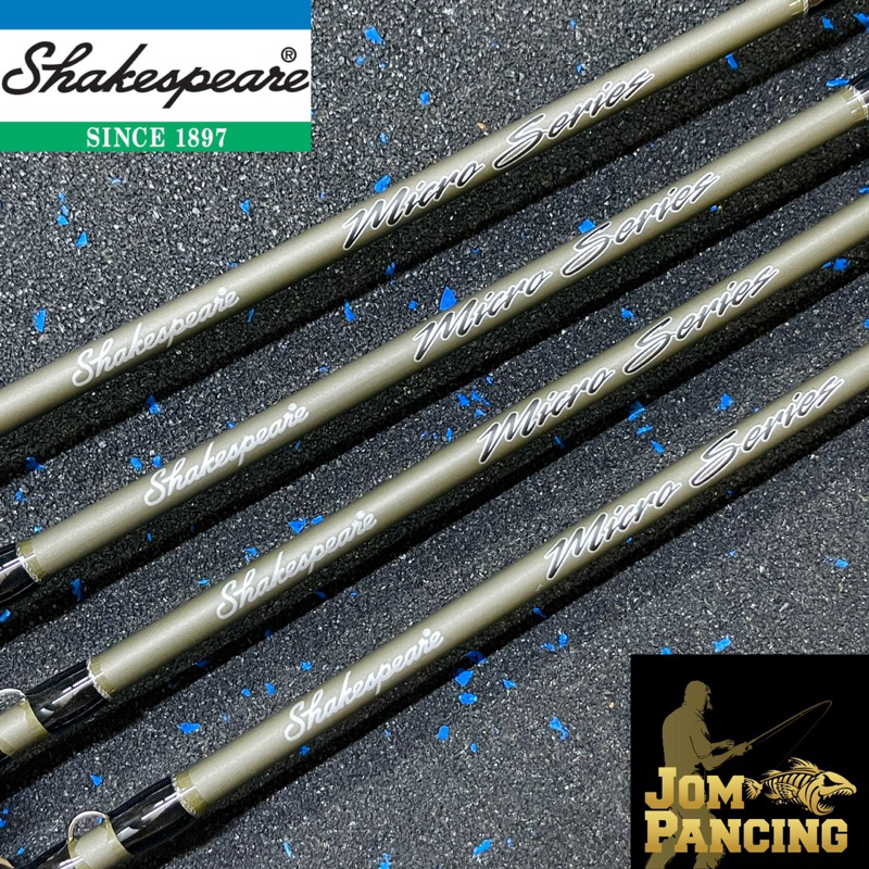 【Jom Pancing】SHAKESPEARE MICRO SERIES UL GRAPHITE ULTRA LIGHT FISHING ...