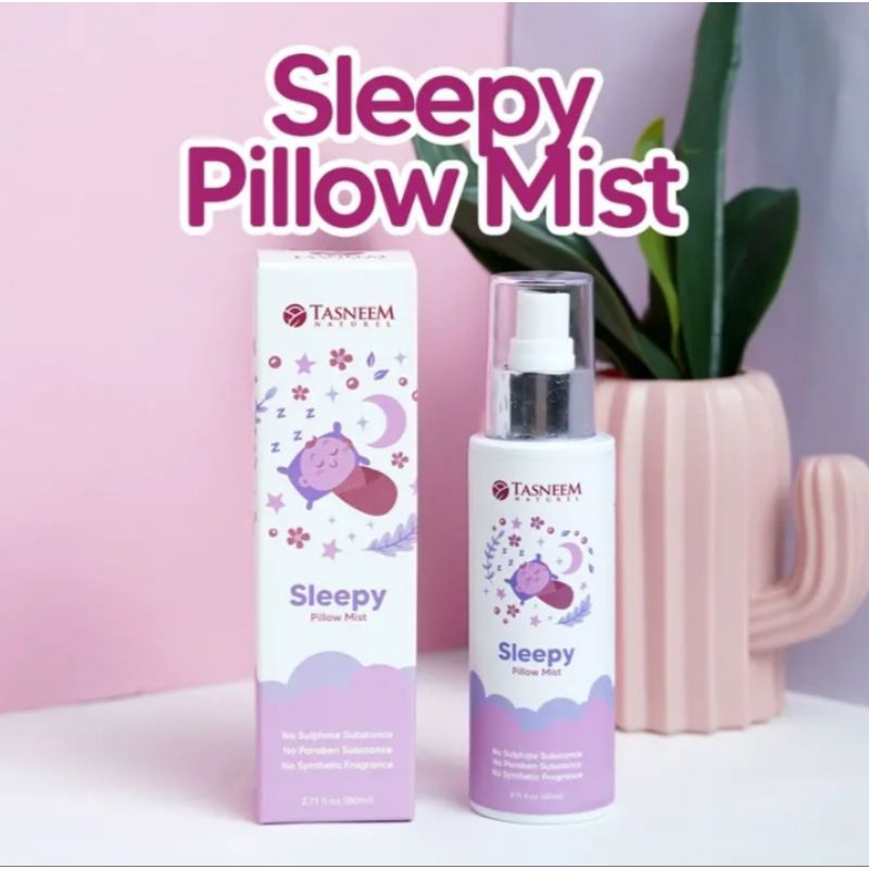 TASNEEM NATURAL SLEEPY PILLOW MIST, CALM TIME, SLEEP TIME DAN SET SWEET ...