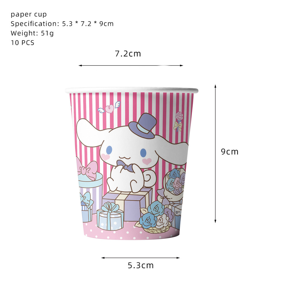Local Seller Jom Party Cinnamoroll Theme Decoration Balloons Kids Birthday Party Supplies Hari ...