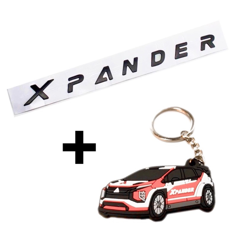 🚗 Emblem Mitsubishi Xpander New Facelift Logo and Bonet logo Wording ...