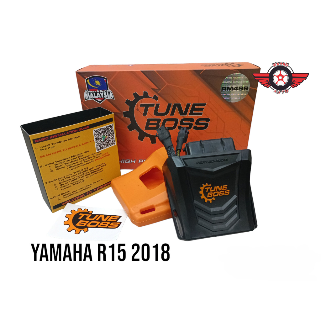 ECU TUNEBOSS TUNE BOSS Y15 V1, Y15 V2, FZ150i 2016, LC135 Fi, MT15, Y16 ...
