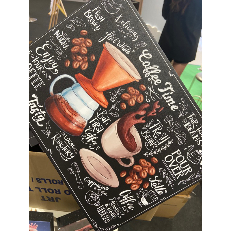Wall Frame Decoration / Coffee Series / Coffee Atmosphere / Coffee ...