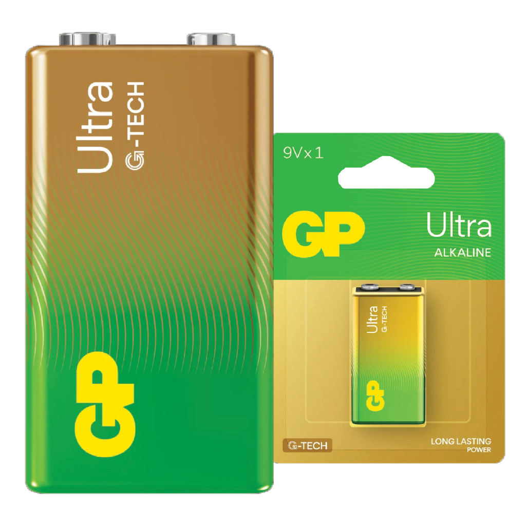 GP Ultra Plus Alkaline 9V Battery - GP1604AUETA21-5GSBC1 | Shopee Malaysia
