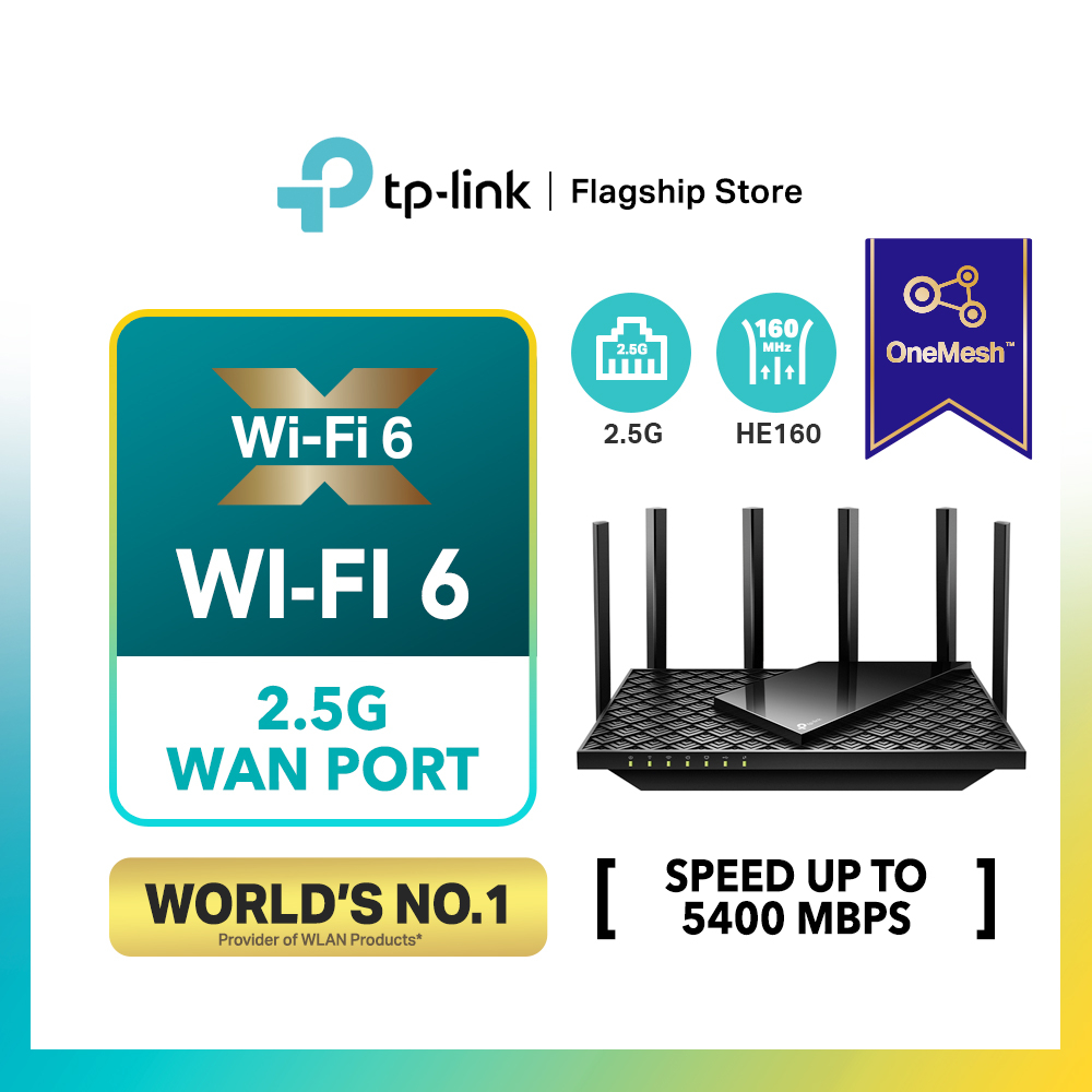 TP-Link Archer AX72 Pro AX5400 Wi-Fi 6 Router Dual Band Multi-Gigabit ...