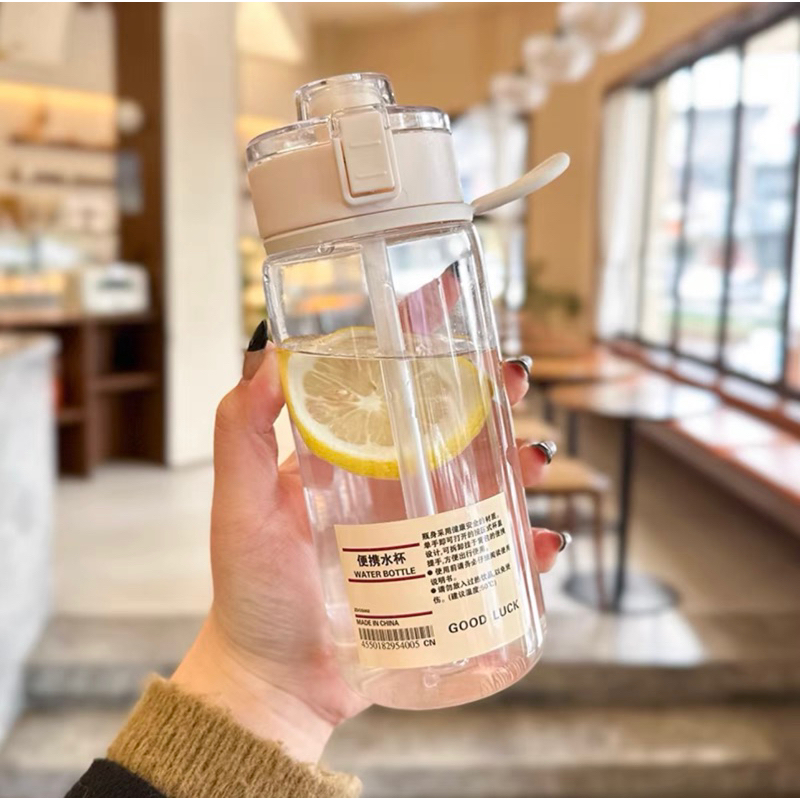 MUJI Japanese Style Simple Water Bottle With Tea Filter 350/550/800ml/No Tea Filter (Got Straw ...