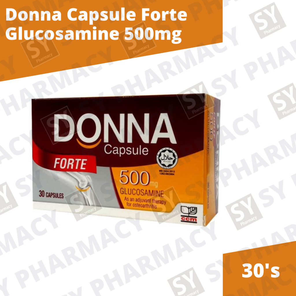 Donna Forte 500mg Capsule 30's (Exp: 05/2027) | Shopee Malaysia