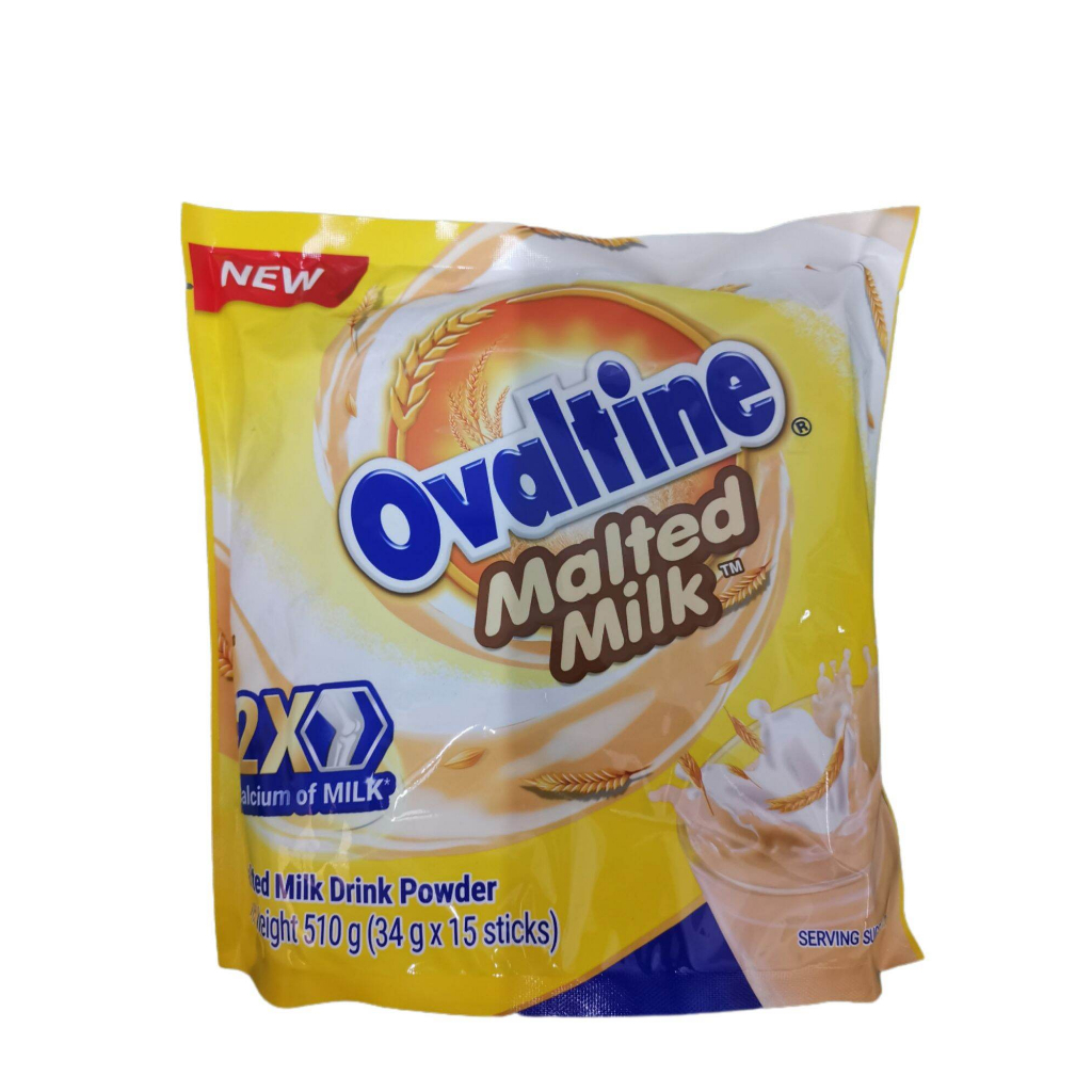 Ovaltine Malted Milk Sticks 15'S X 30g | Shopee Malaysia