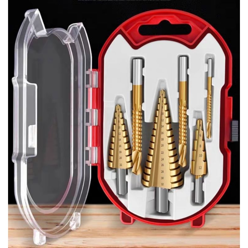 electric drill bit 1box 6pcs and 1pack 3pcs | Shopee Malaysia