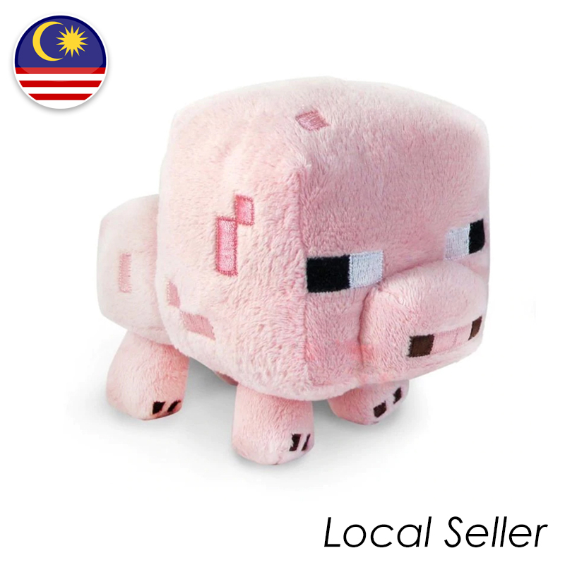 Minecraft Plush Soft Toys[pig] | Shopee Malaysia